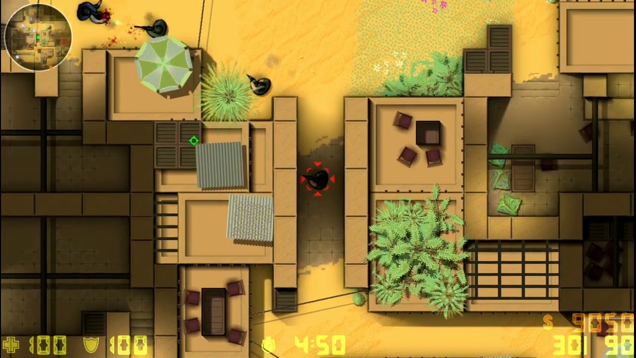 Counter strike 2D - walk-through GAMEPLAY - YouTube
