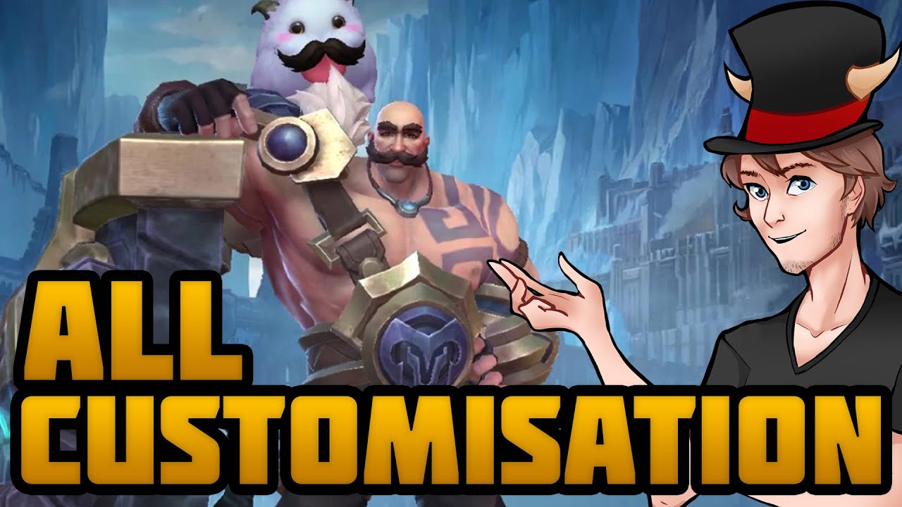 Necrit checks out ALL the customisation in Wild Rift - YouTube