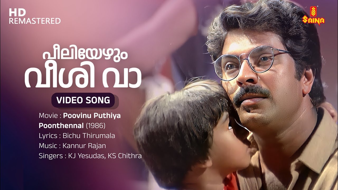 Peeliyezhum Veeshi Vaa Video Song| Mammootty | KJ Yesudas |KS Chithra ...