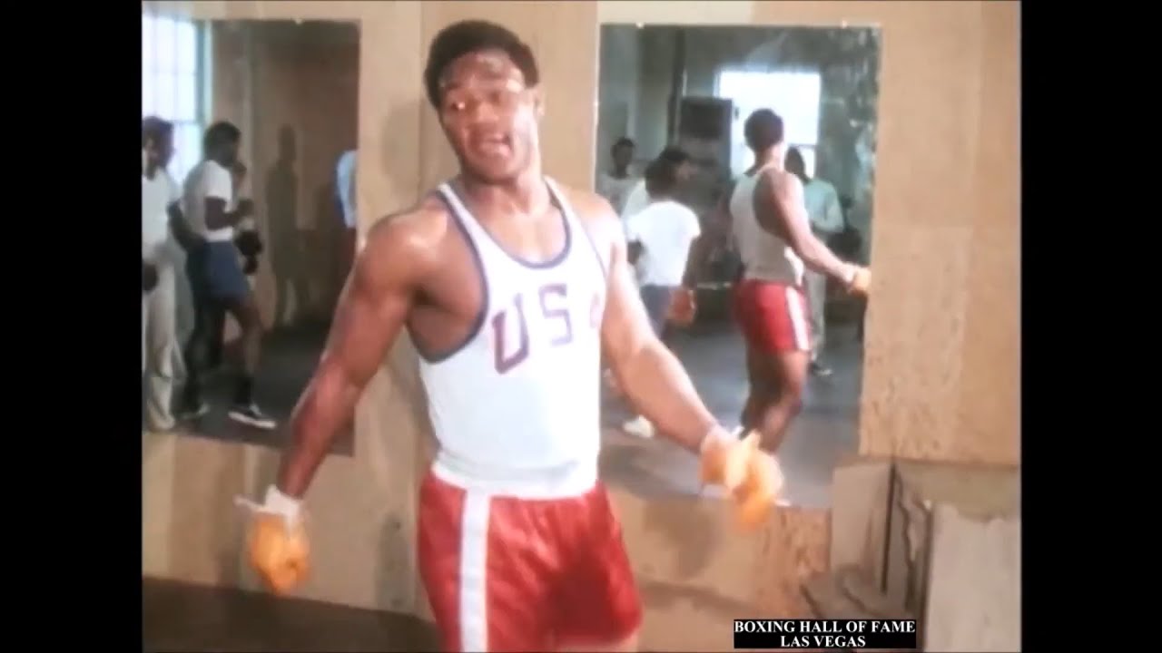 Young George Foreman training old footage - YouTube