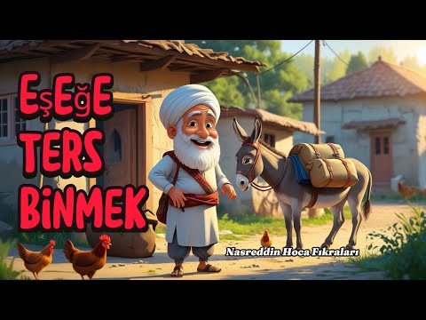Eşeğe Ters Binmek – Nasreddin Hoca’nın Fıkraları | Çizgi Film