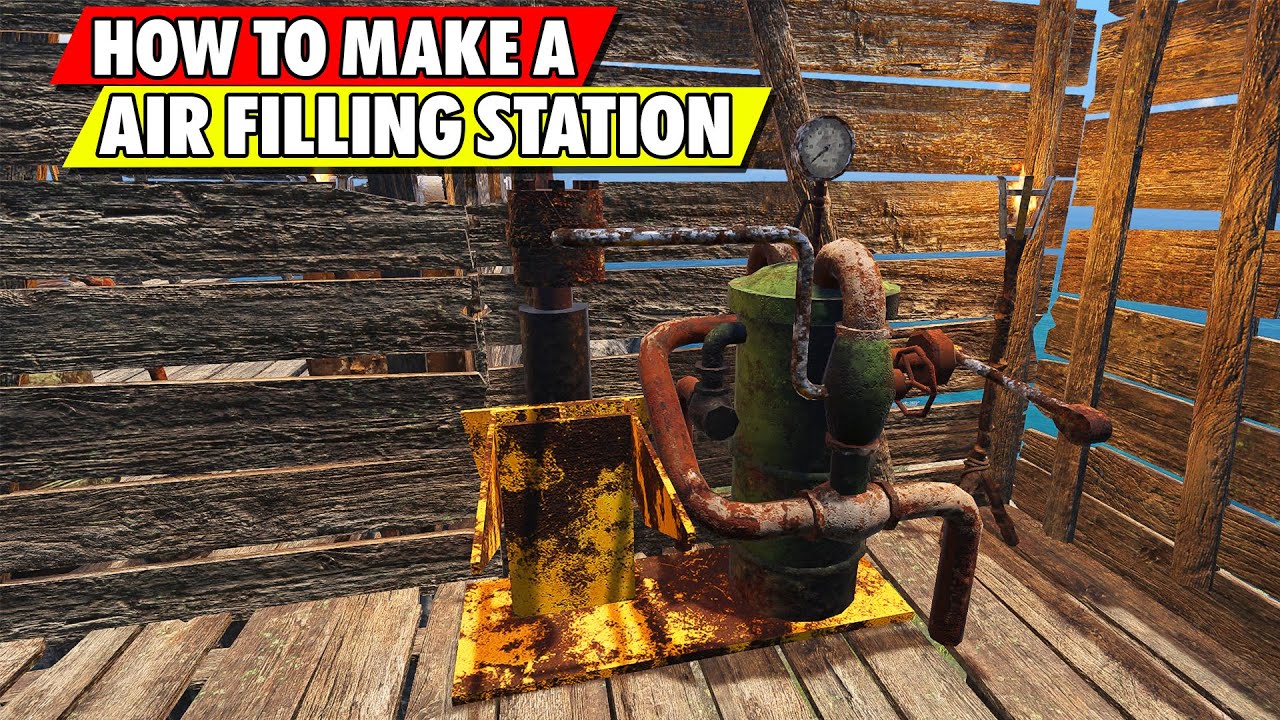 HOW TO MAKE AN AIR FILLING STATION IN SUNKENLAND - YouTube