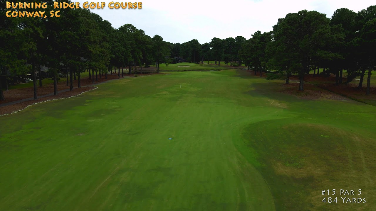 Burning Ridge Golf Course # 15 - YouTube