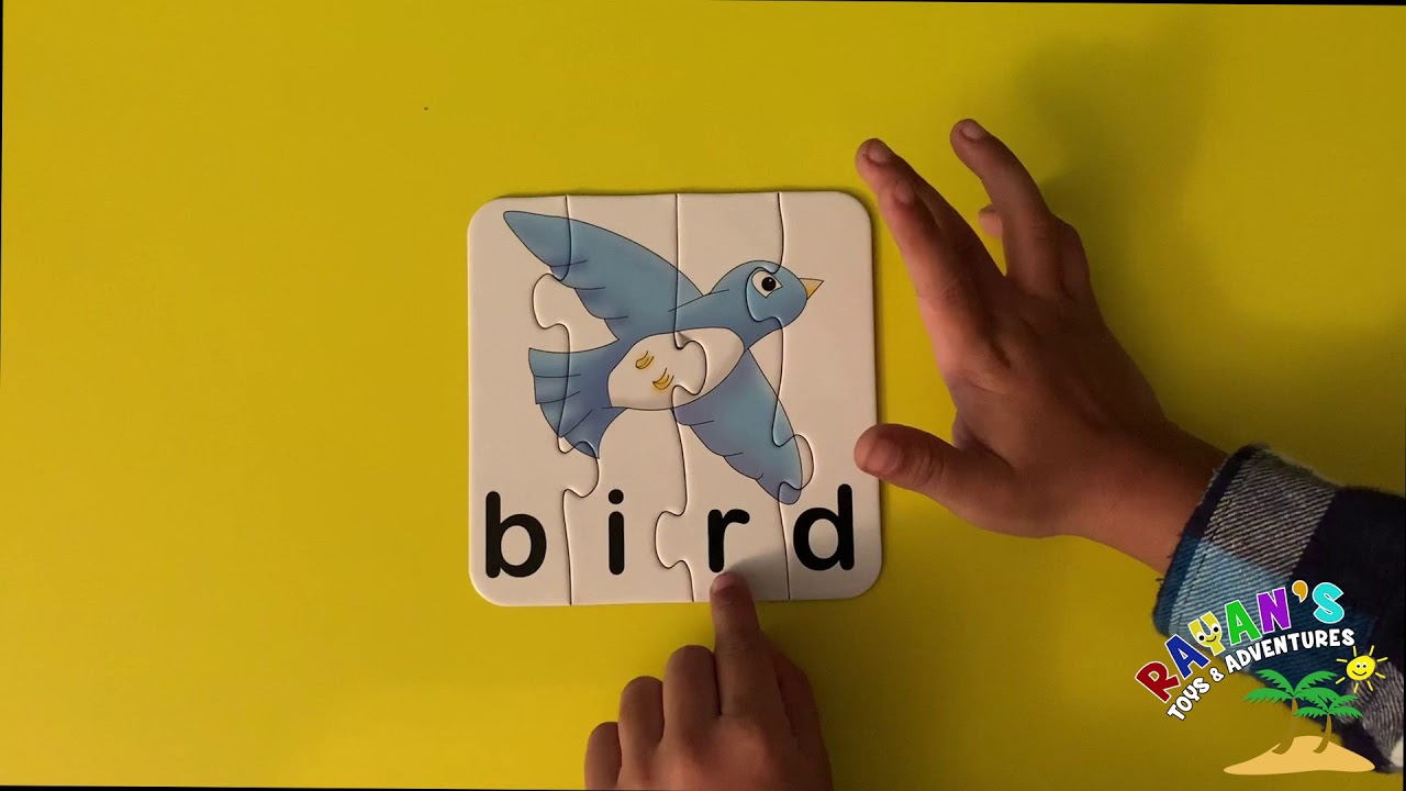 LEARN TO READ USING 4 LETTER "SIGHT WORD" PUZZLES - YouTube