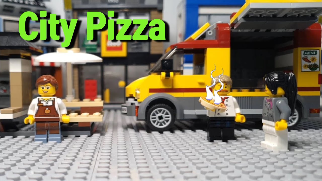 레고 시티2 스톱모션 시티피자🍕 Lego city2 stop motion City Pizza - YouTube
