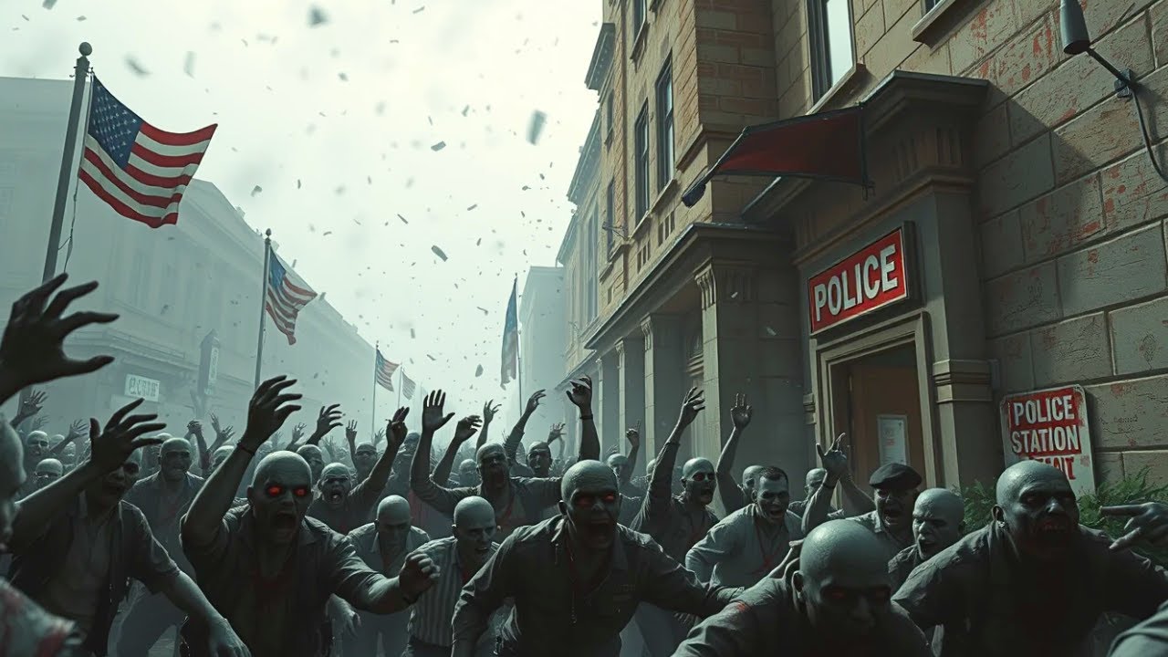 3 Hours of Dead America | DAY ZERO | THE ZOMBIE APOCALYPSE! (Complete ...