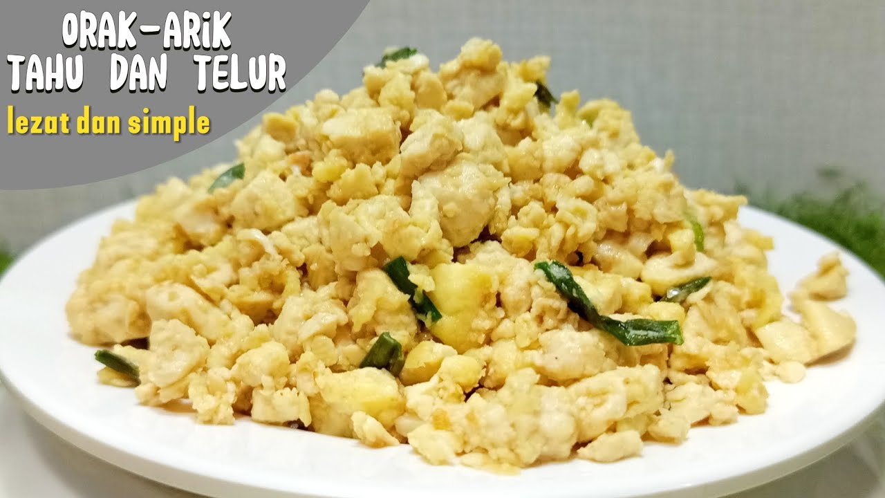 ORAK-ARIK TAHU YANG LEZAT DAN SIMPLE‼️ - YouTube
