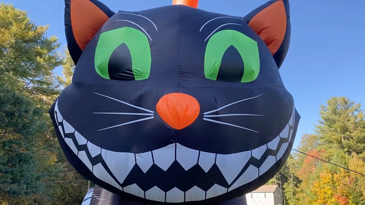 [REVIEW] 20ft Inflatable Black Cat - YouTube
