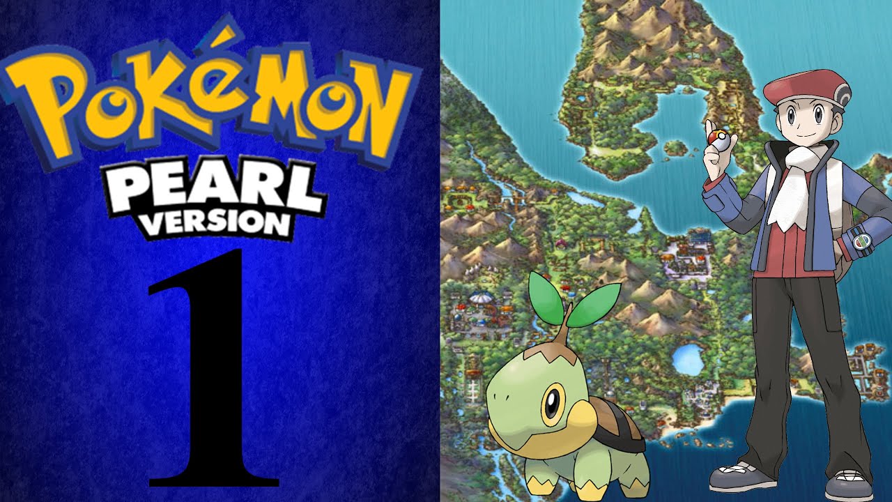 Pokemon Pearl Walkthrough Part 1: The Very Beginning - YouTube