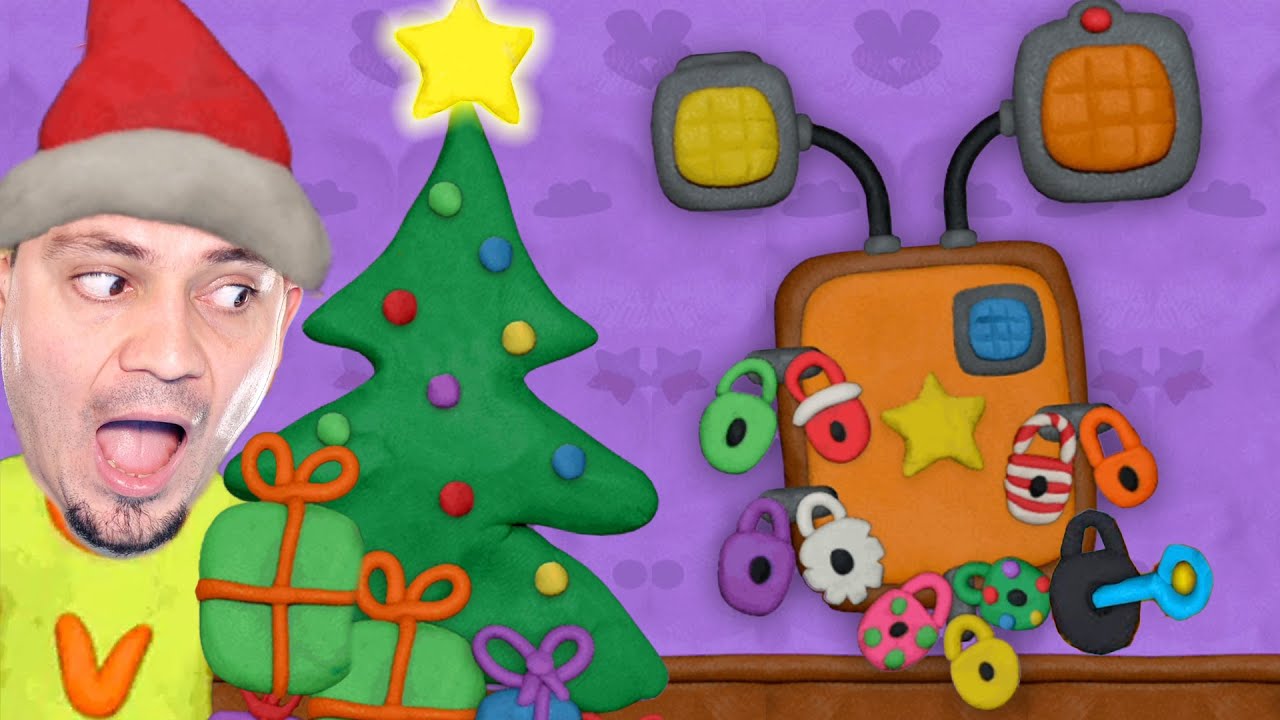 🦁 STROJENIE CHOINKI w 12 Locks Vlad i Niki - YouTube