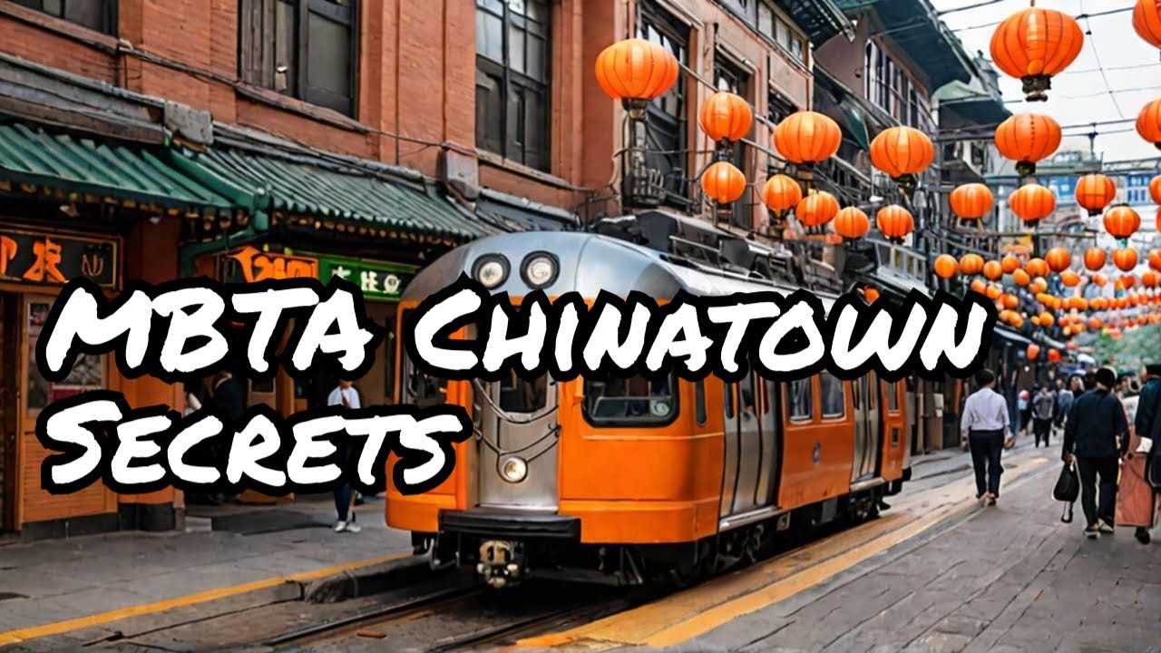 Orange Line MBTA Boston - Chinatown🟠 - YouTube