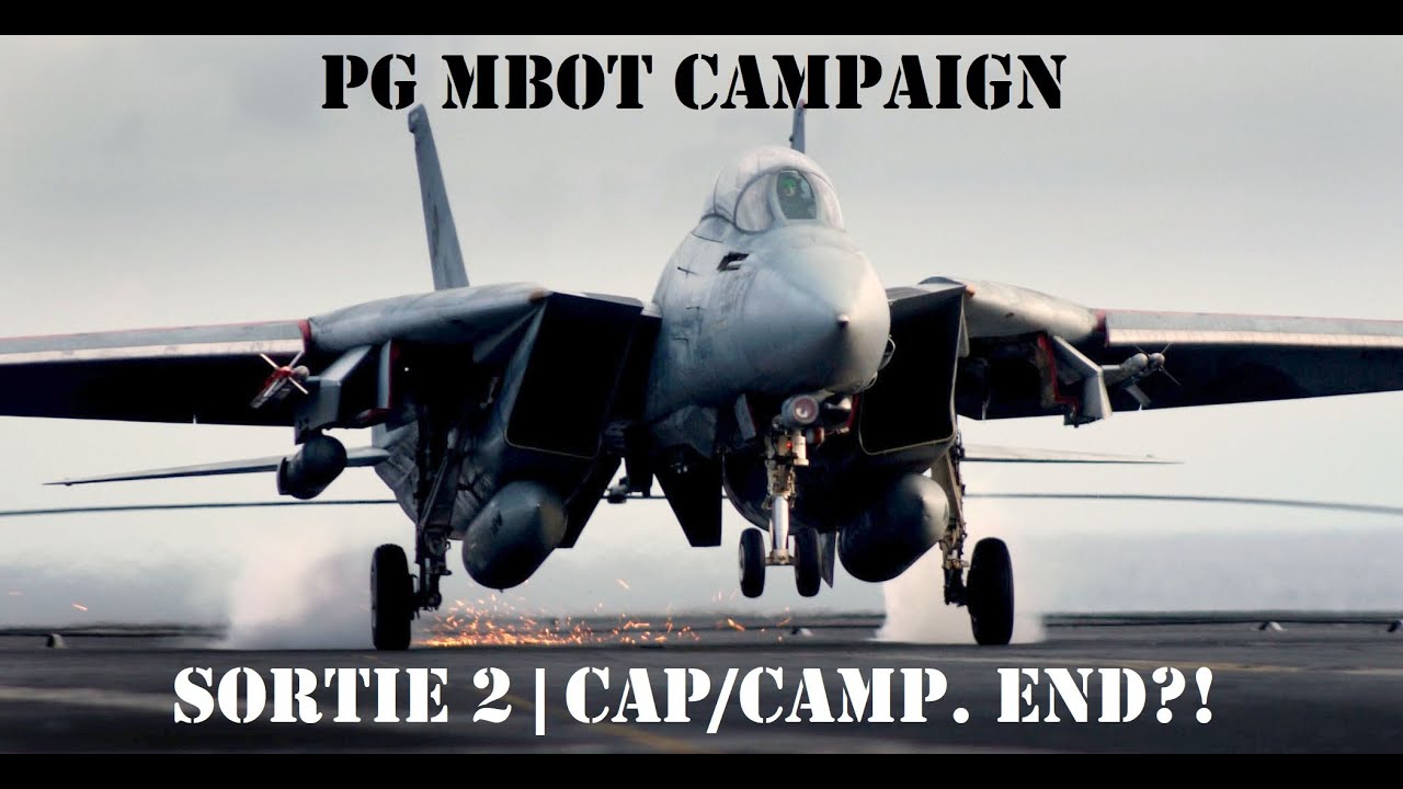 BARCAP-in' in DCS | MBOT Campaign | DCS F-14B - YouTube