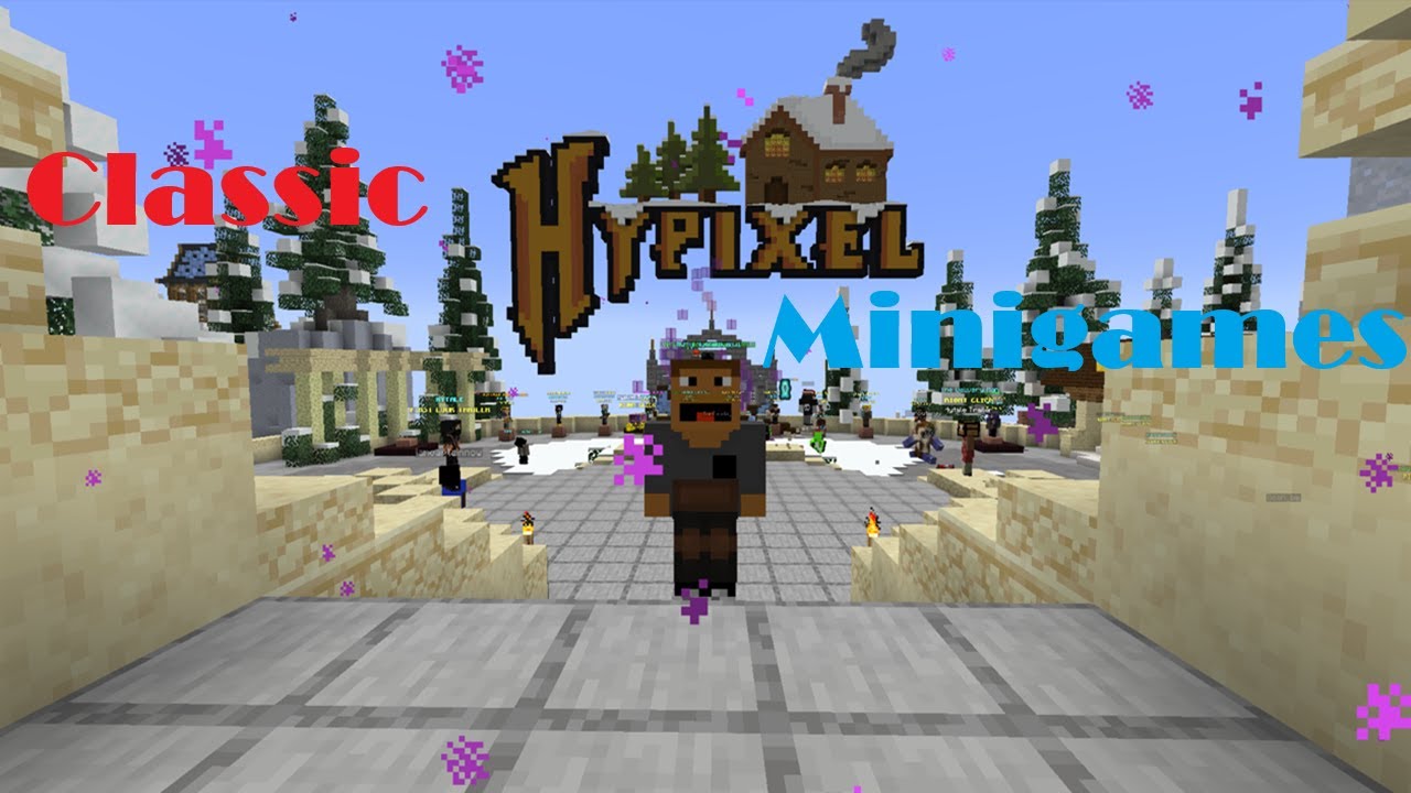 Can I Win Popular Classic Minecraft Minigames - YouTube