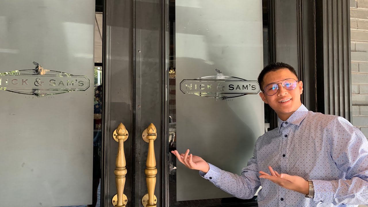 Nick & Sam’s Steakhouse Food Review - YouTube