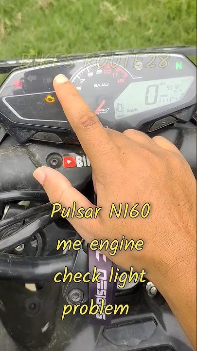 Pulsar N160 Engine Check light problem 😡 | How to Solve engine check light problem | Pulsar ...