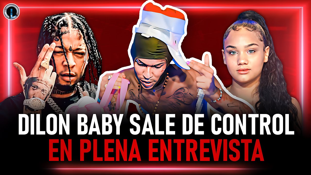 DILON BABY SE SALE DE CONTROL EN PLENA ENTREVISTA LUINNY LO SACA DEL ...