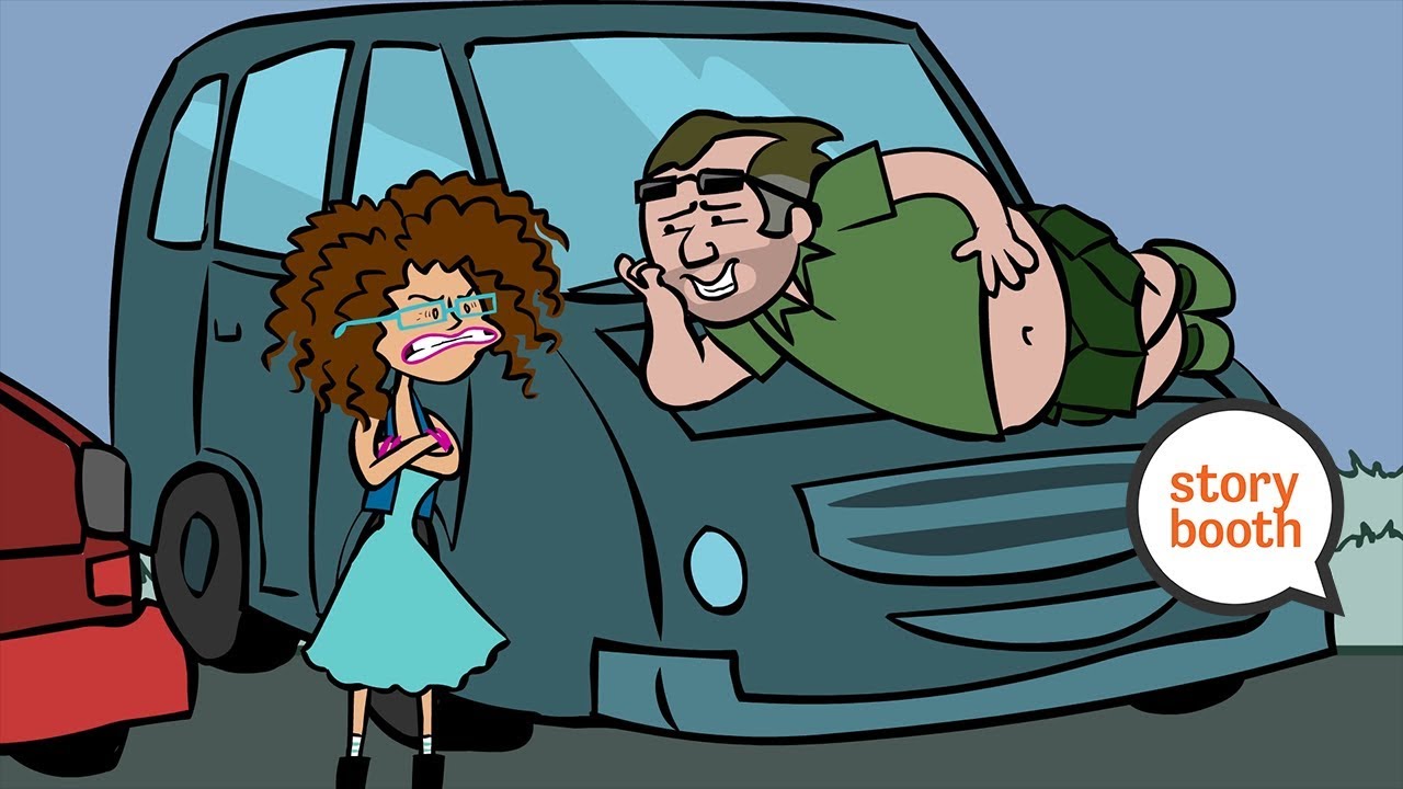 A Creepy Guy Followed Me - YouTube