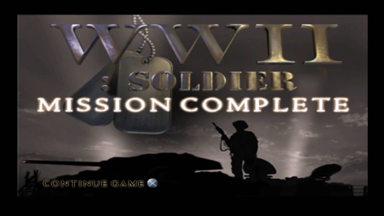 PS2 WWII: Soldier The Forest - YouTube