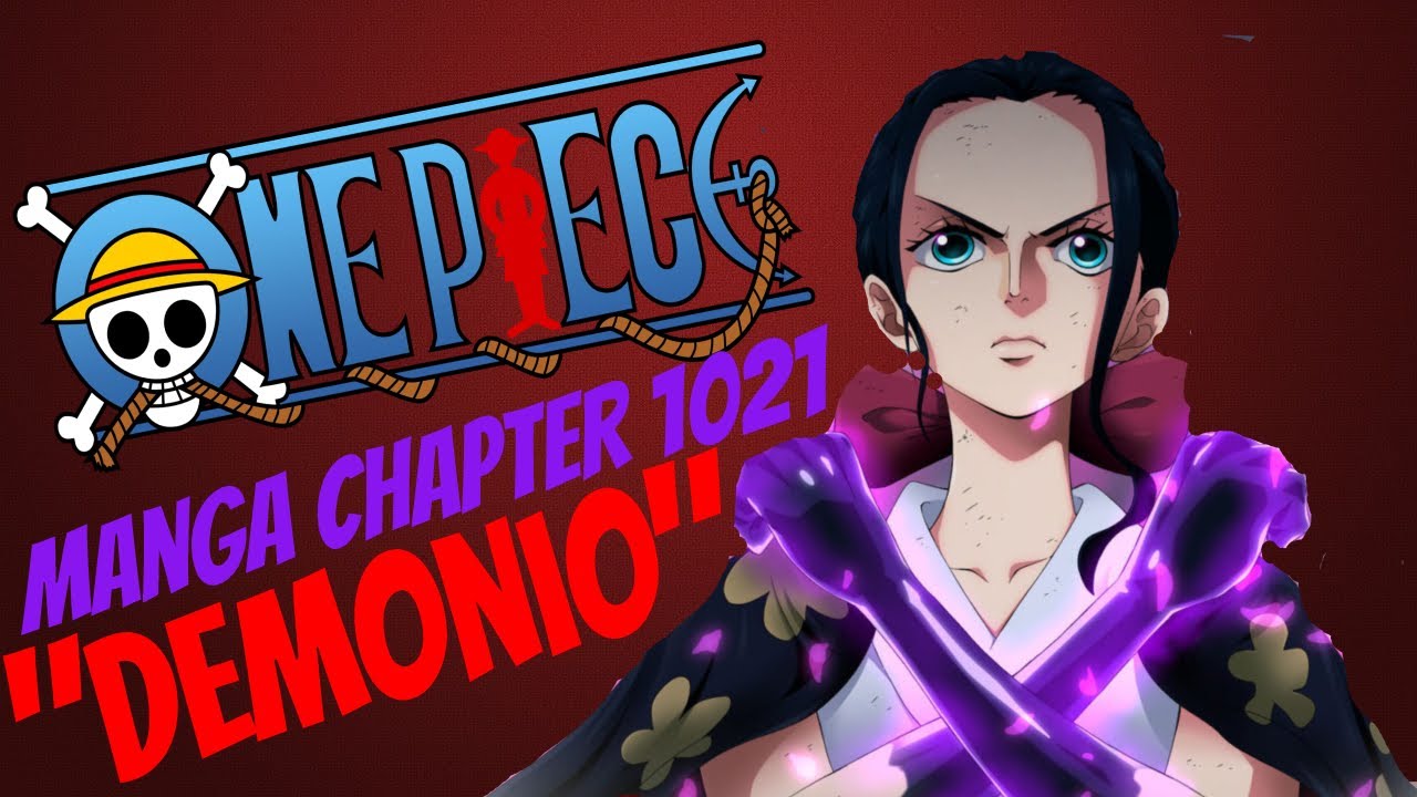 ONE PIECE Manga Chapter 1021 Review "Demonio" - YouTube