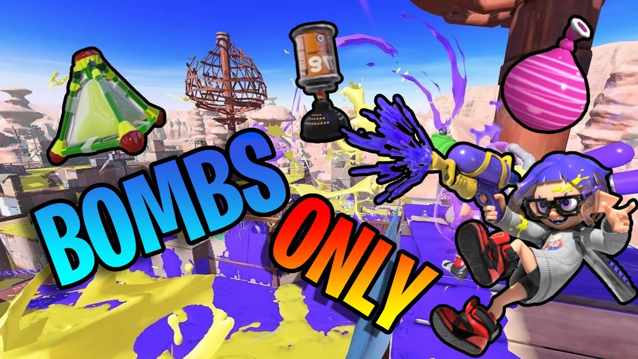 Splatoon 3 but Bombs only - YouTube