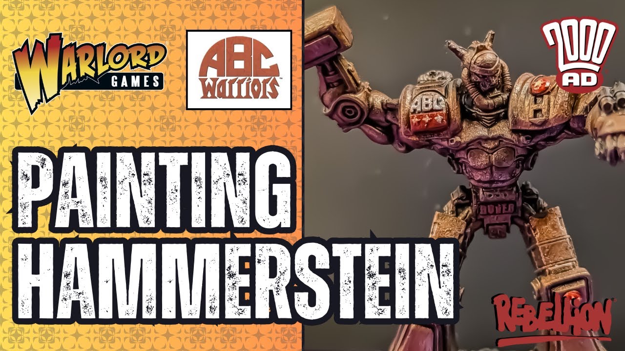 Tabletop Ready ABC Warriors - Classic Hammerstein MK3 by 2000 AD and ...