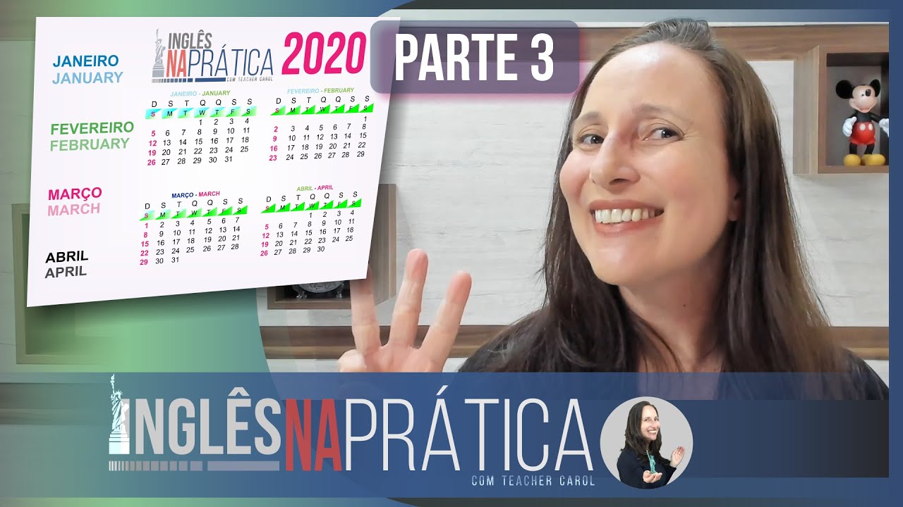 COMO FALAR SOBRE AS DATAS EM INGLÊS? –PARTE 3 - YouTube