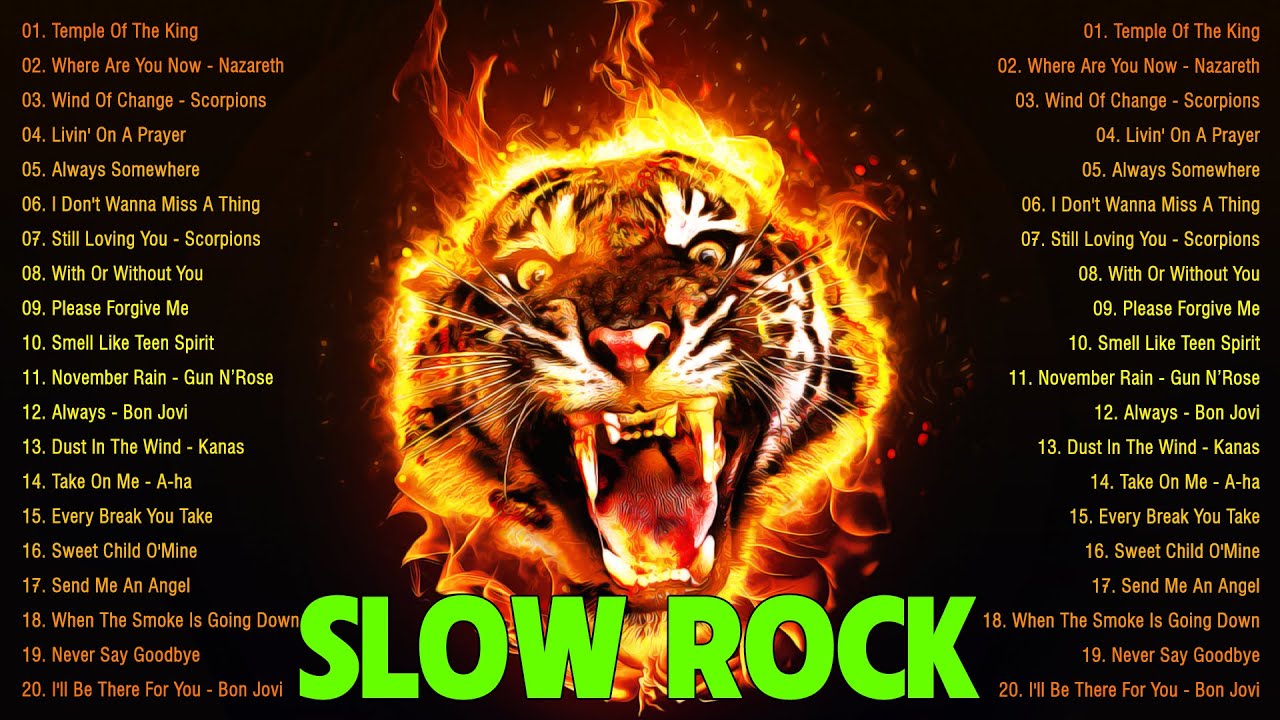 Best Slow Rock Ballads 70s 80s 90s 💥 Slow Rock Songs 💥 Scorpions ...