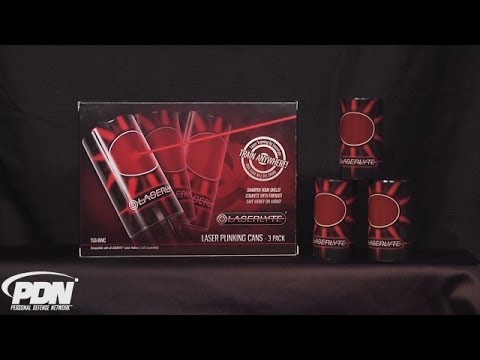 LaserLyte Laser Plinking Cans | Personal Defense Network - YouTube