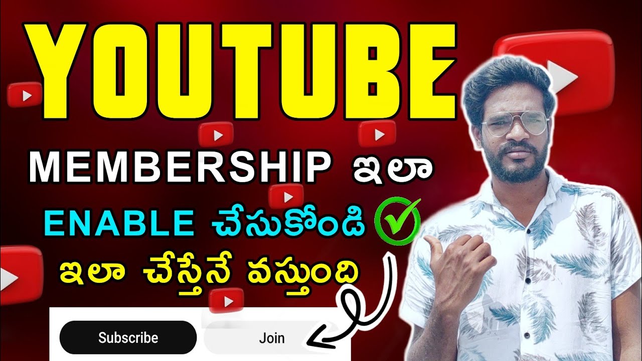 How To Enable membership On YouTube | How To Enable Join Button | Enable membership On YouTube ...