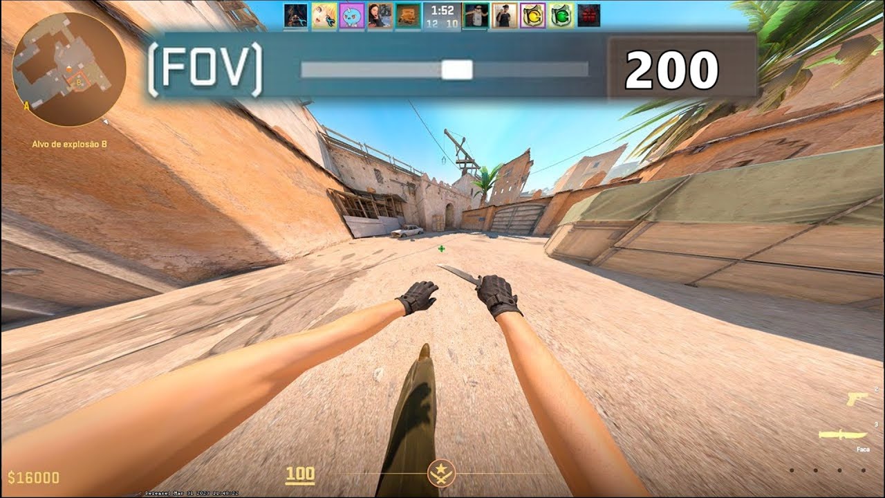 CS:2 But With 200 FOV.. - YouTube
