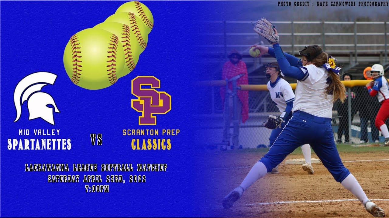 Softball - Mid Valley vs Scranton Prep - YouTube