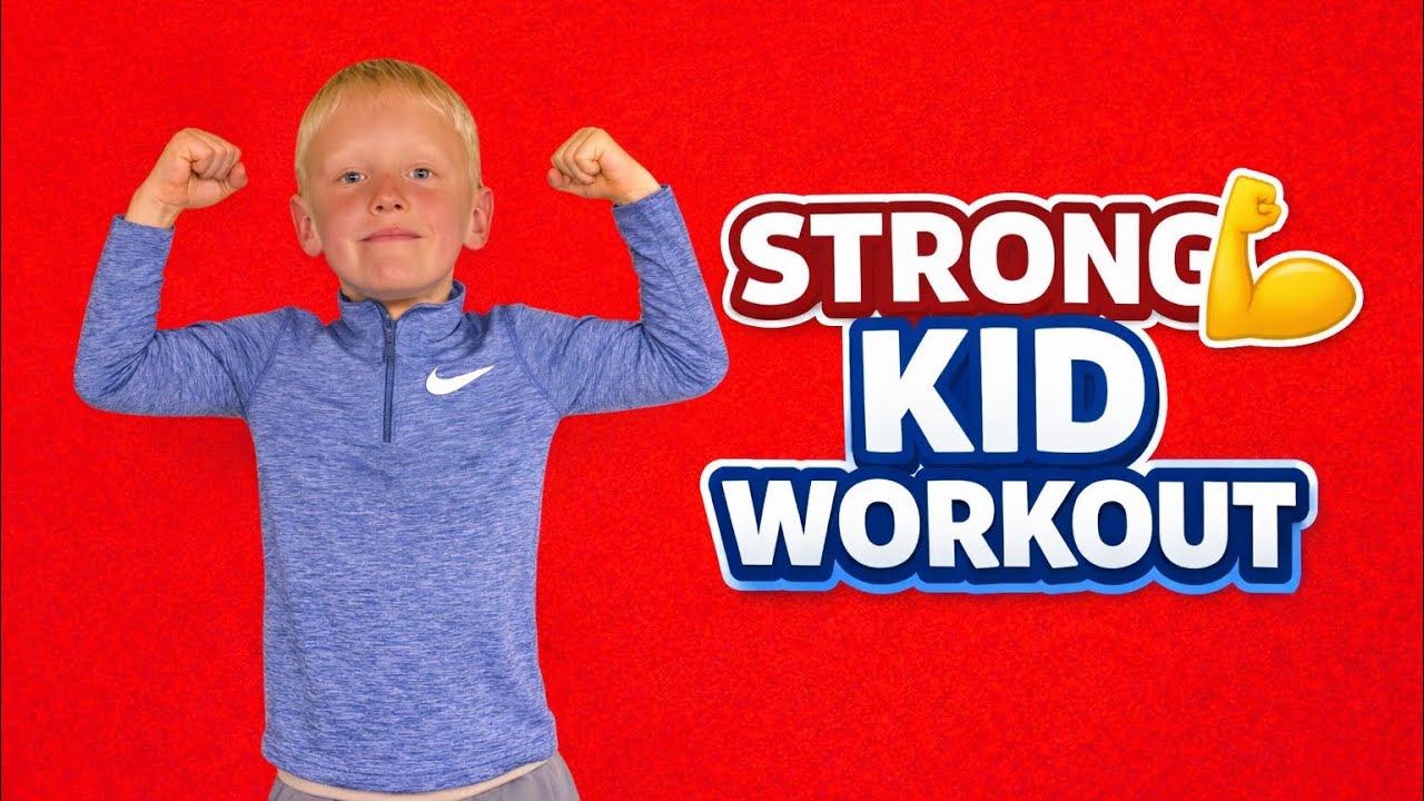 7-Year-Old Kids Workout | Fun Home Exercise Routine for Children - YouTube
