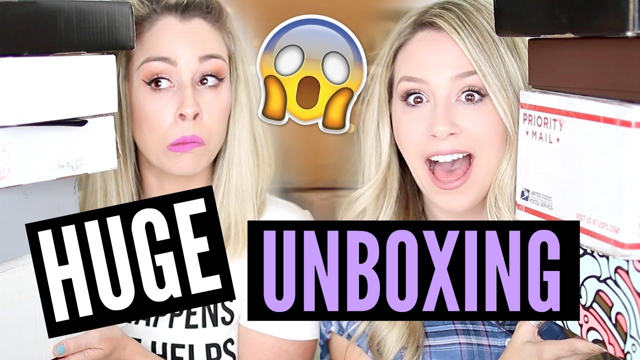 HUGE UNBOXING HAUL | PR PACKAGES + FREE STUFF BEAUTY GURUS GET! - YouTube