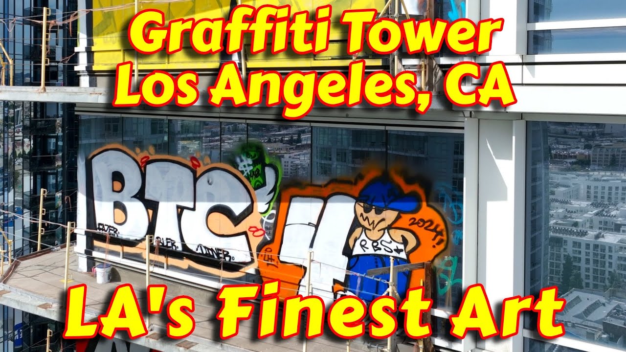 Abandoned Los Angeles Luxury High Rise Covered In Graffiti | Graffiti ...