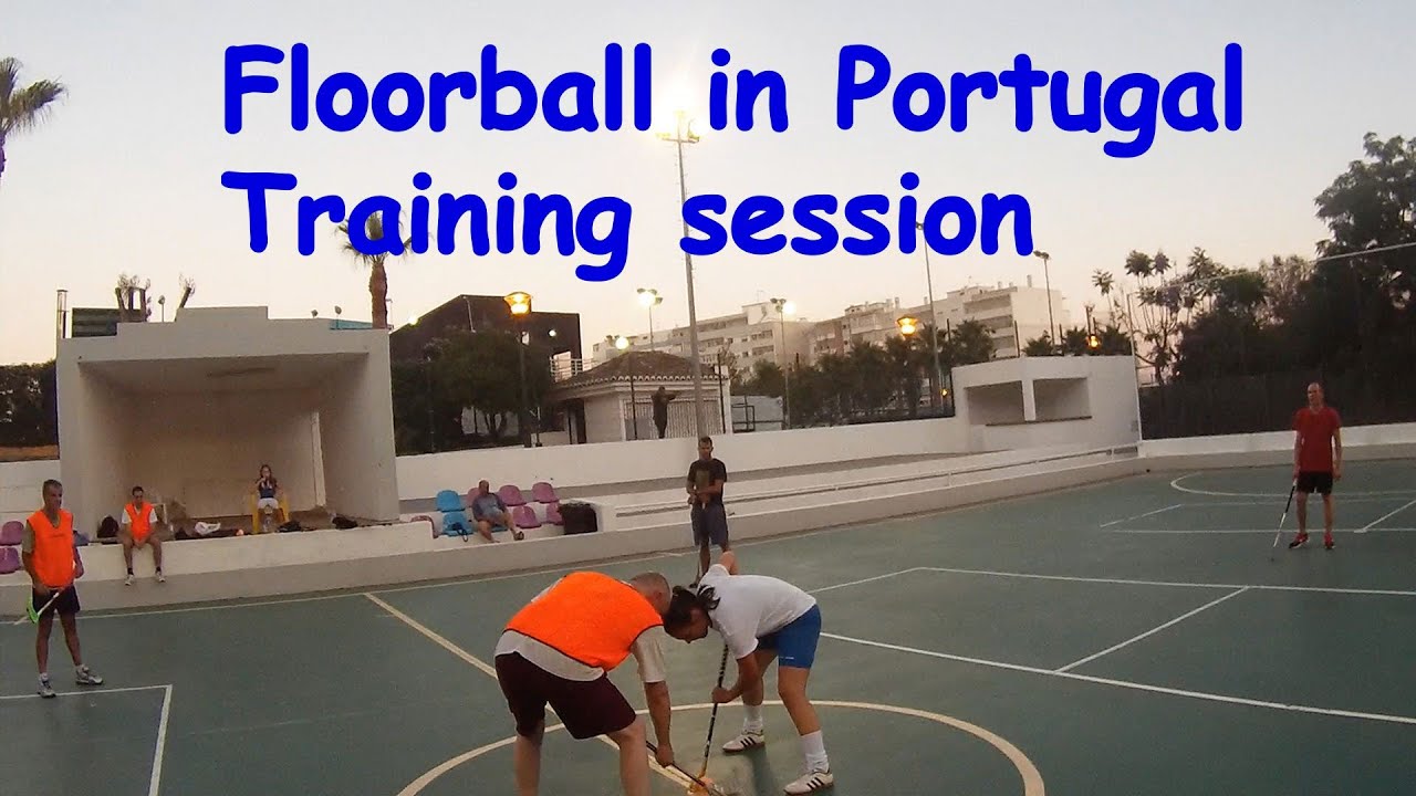 GoPro Floorball training Loule, Portugal - YouTube