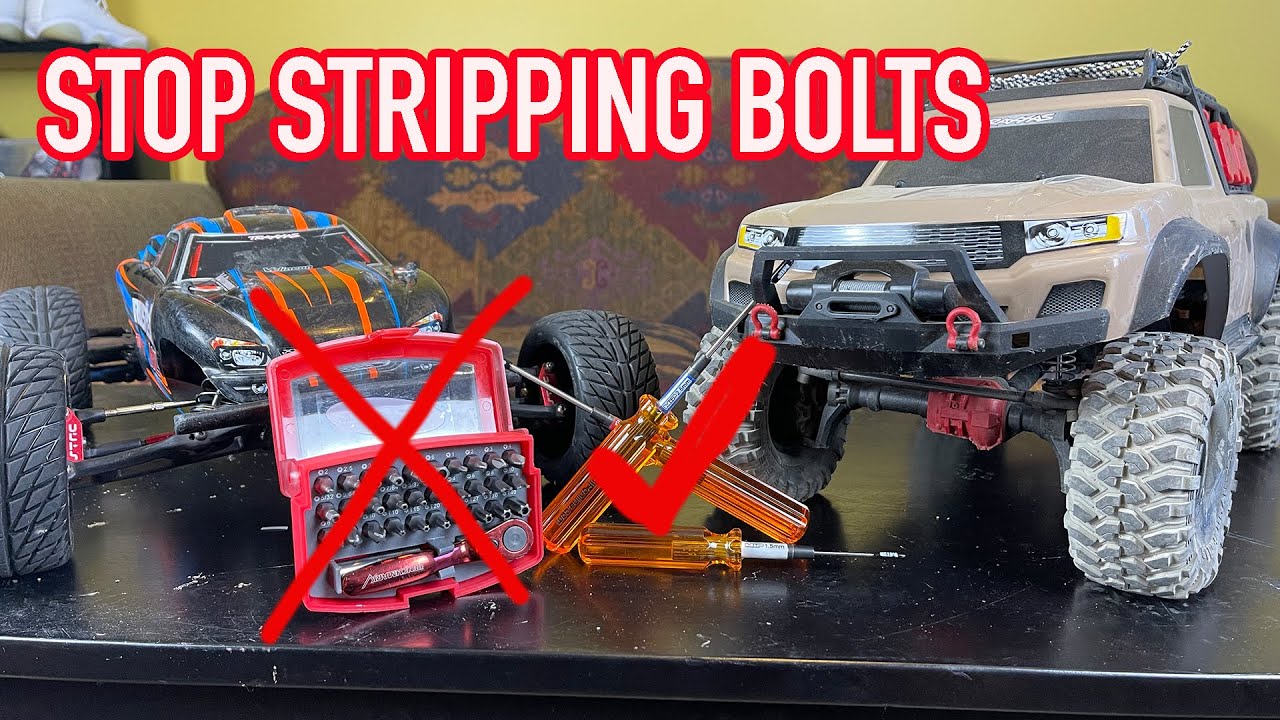 Stop Stripping bolts on your Rc Cars! - YouTube