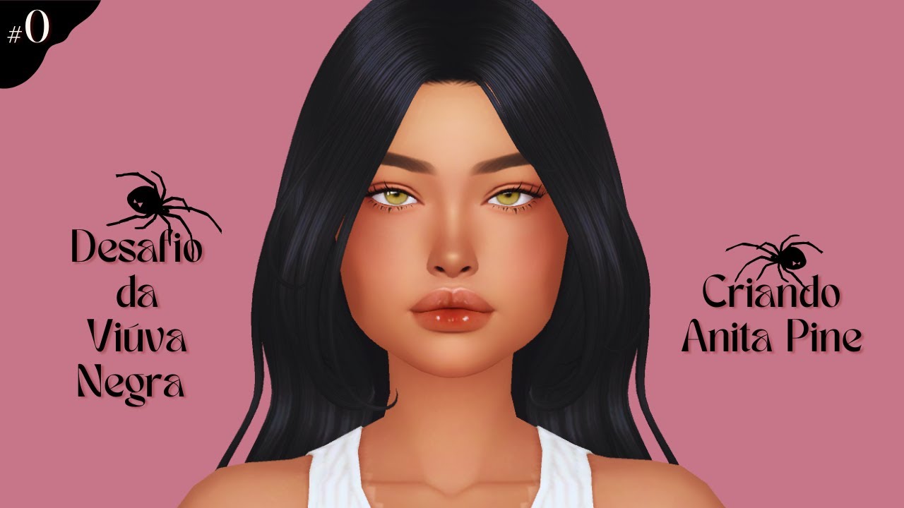 DESAFIO DA VIÚVA NEGRA | CRIANDO ANITA | The Sims 4 - YouTube