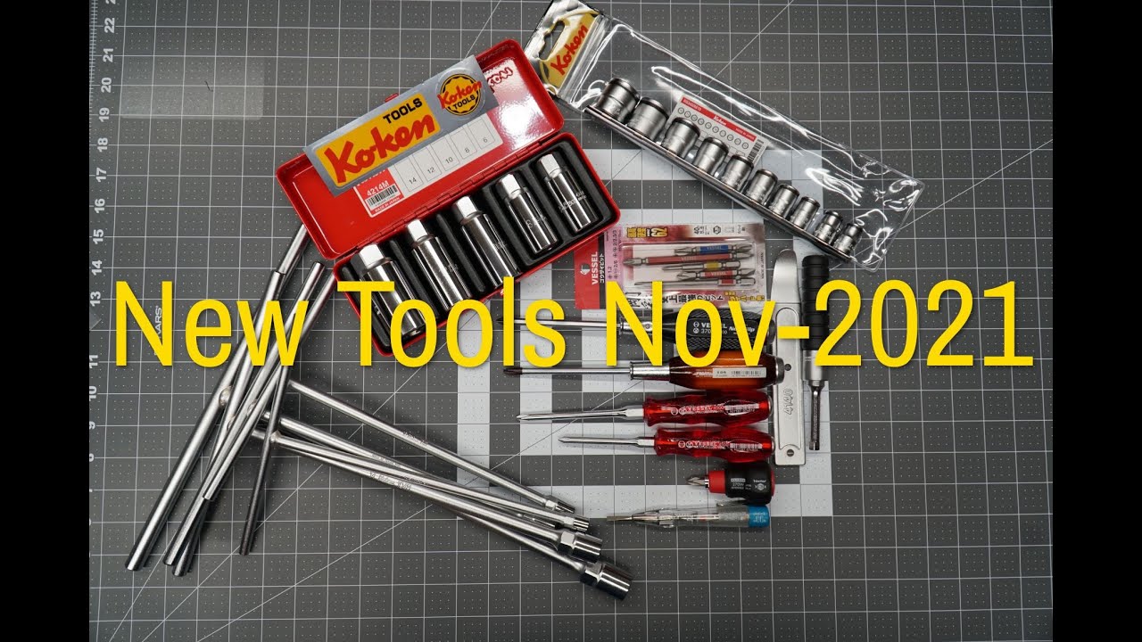 New Tools Nov 2021 - YouTube