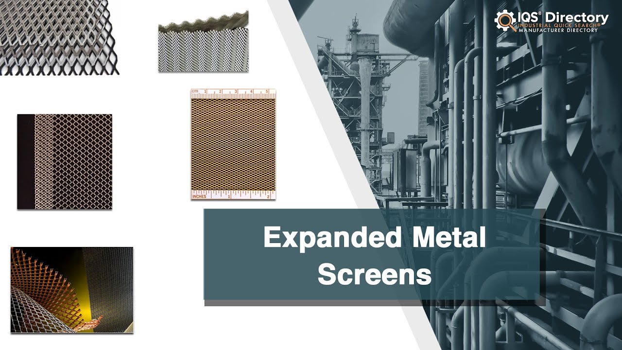 Expanded Metal Screen Manufacturers, Suppliers, and Industry ...