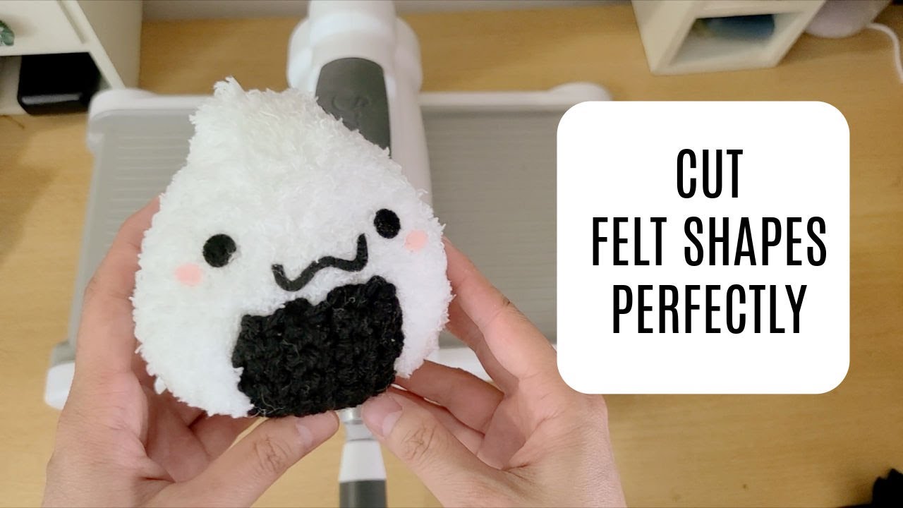 I reveal my SECRET to Cutting Perfect Felt Shapes! - YouTube