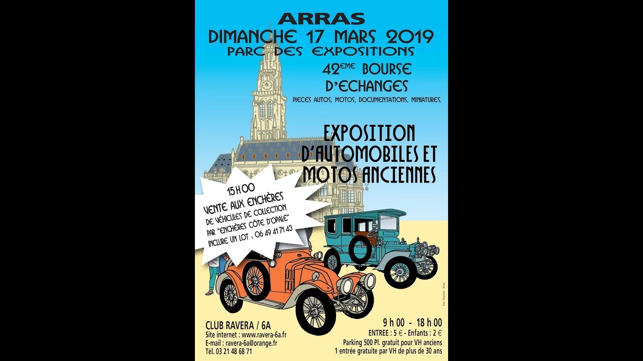 RAVERA CAR SHOW BOURSE 2019 ARRAS FRANCE - YouTube
