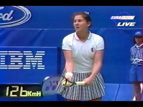 Monica Seles vs. Janet Lee Australian Open 1996 R1 🆕 - YouTube