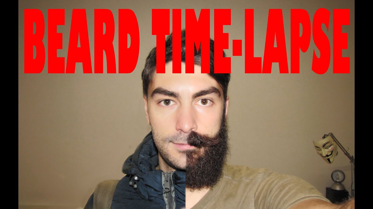 Beard Time-Lapse, 5 months in 12 seconds | High Quality Editing - YouTube