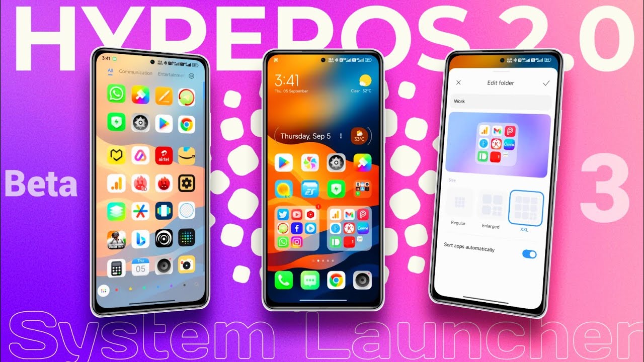 Install New & Fresh HyperOS 2.0 OFFICIAL System Launcher Beta 3 App ...