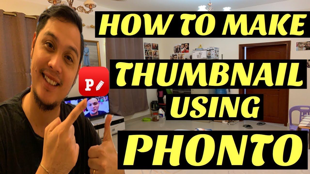 PANO GUMAWA NG THUMBNAIL | PHONTO BASIC TUTORIAL | YOUTUBE TUTORIAL #005 - YouTube