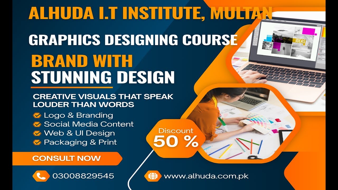 Free Graphic Designing Course Multan Offered by Alhuda institute Multan ...