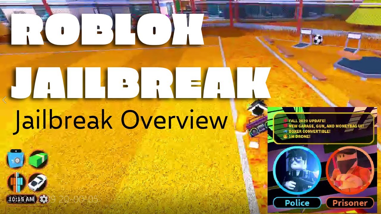Roblox | Jailbreak Overview! What you can do in Jailbreak, Tips and ...