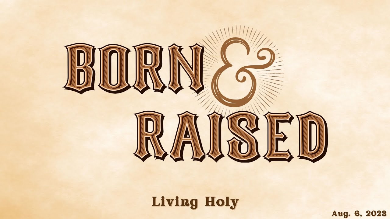 Living Holy | Pastor Luke Harbaugh | August 6th 2023 - YouTube
