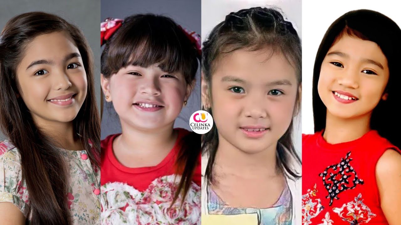 Filipina Actresses and their beautiful childhood photos (Part 2) - YouTube
