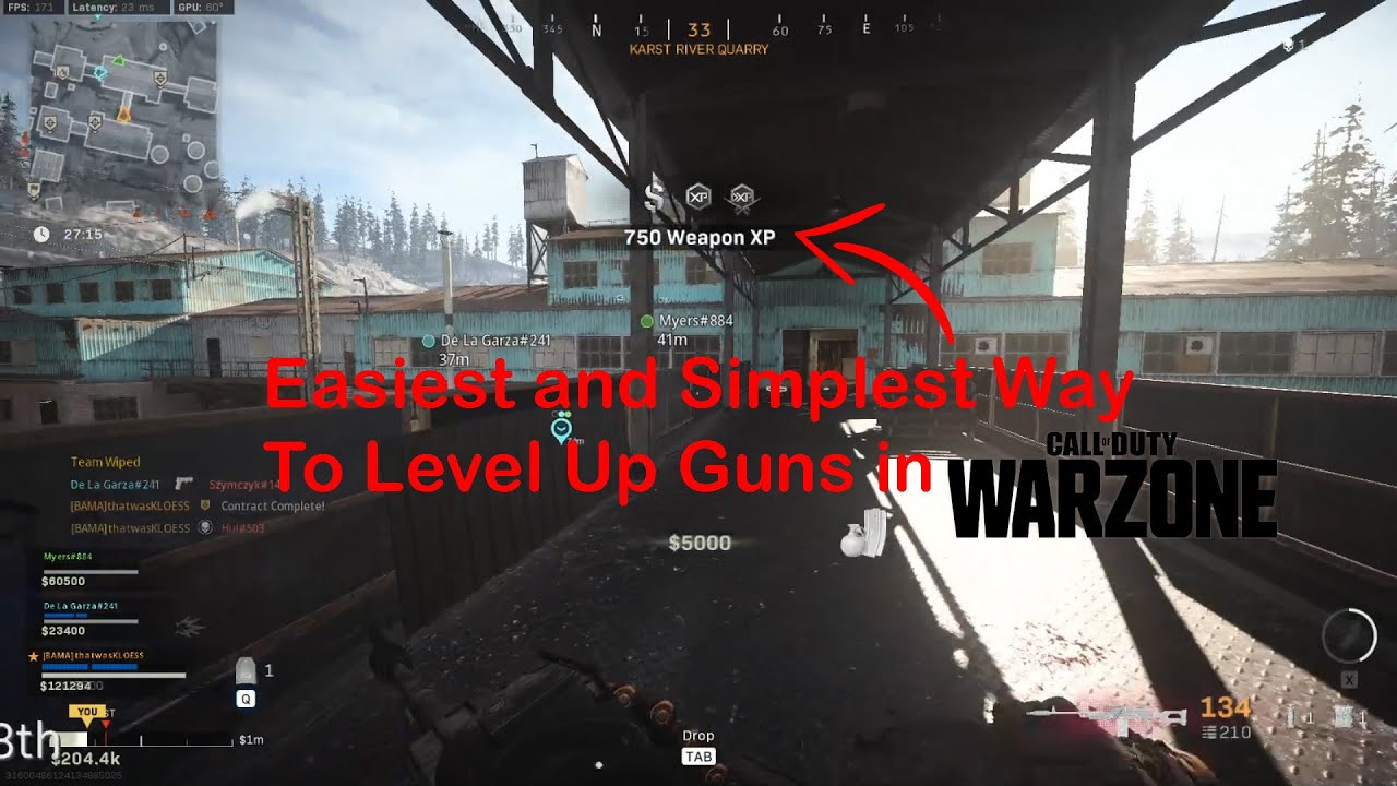 Easiest and Simplest Way to Level Up Guns in Call of Duty: Warzone ...